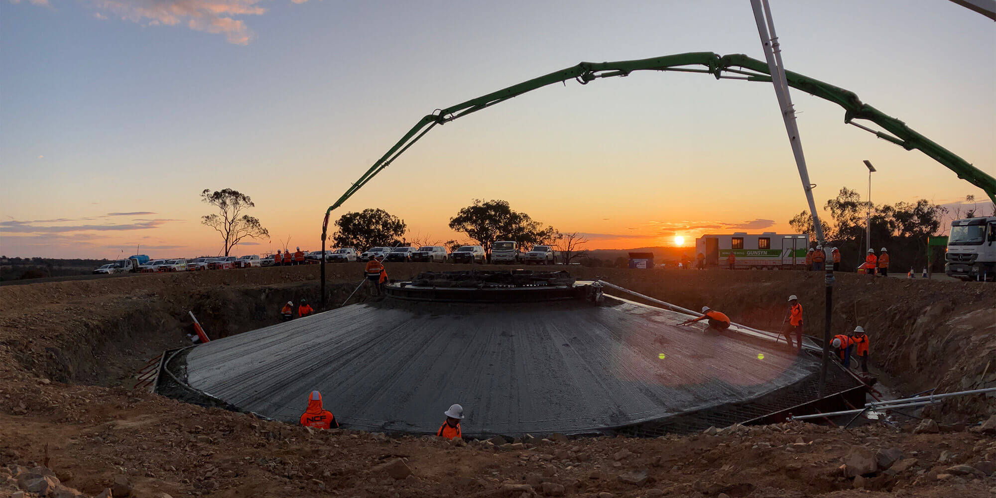 First foundation poured at the MacIntyre Wind Precinct